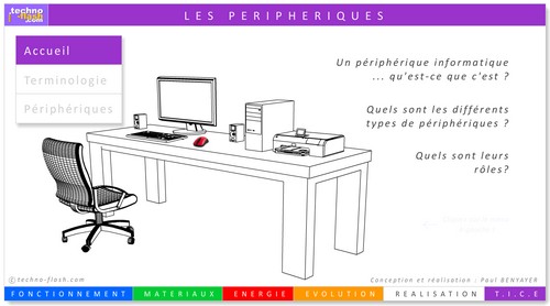 Etape 3 - Les périphériques externes et la circulation de l'information