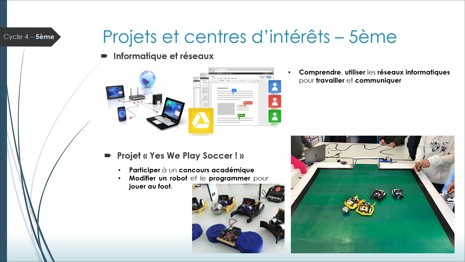 Technologie Ylan Bonnard - Collège Gujan-Mestras - Présentation 5ème - Cycle 4